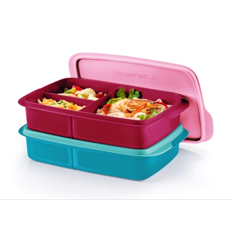 Tupperware Clearance sales #bento LUNCHBOX JOLLYTUP 1L (1pc) | Shopee ...