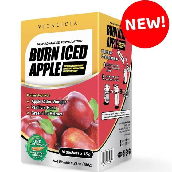 BURN ICED APPLE (BIA) AVENYS 100% ORIGINAL FROM HQ (READY STOCK ...
