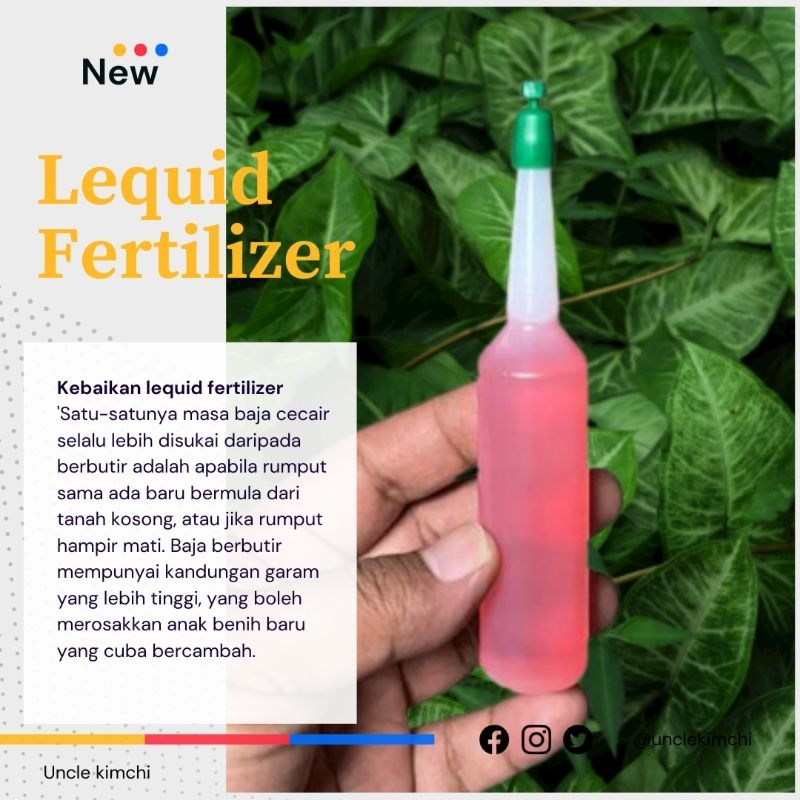 🌱Nutrien Solution Lequid Fertilizer ( pekat/pati ) NPK 1;2;1 ...