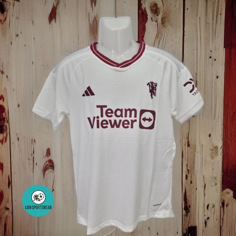 MU Jersey Man Utd Jersey Manchester United Jersey Third Kit (3rd Kit ...