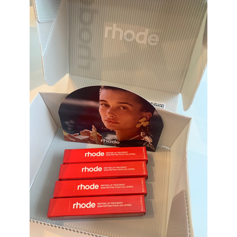 Rhode skin limited edition strawberry glazed peptide lip treatment the ...