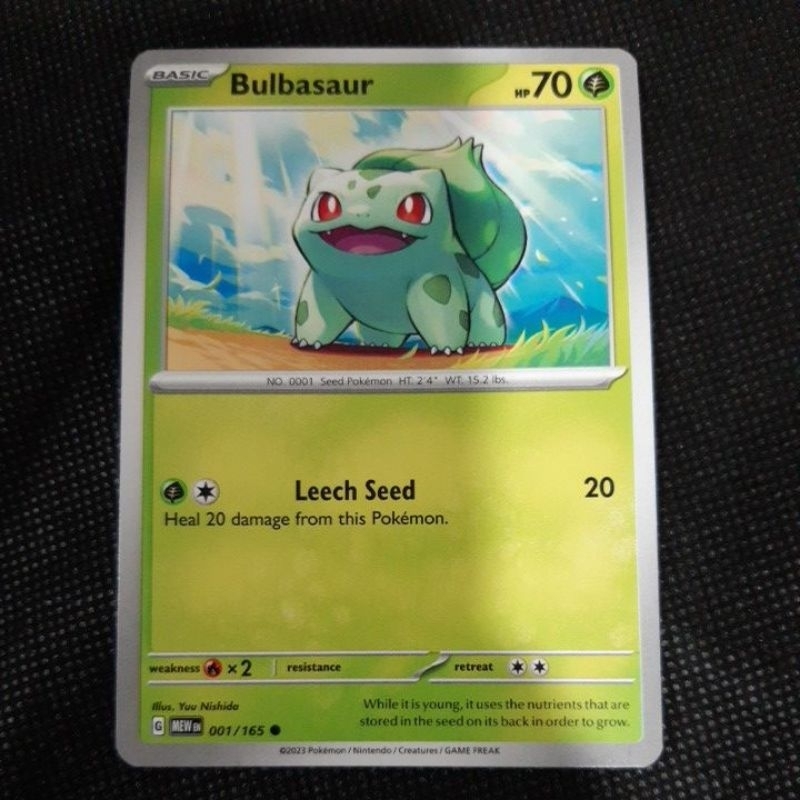 Pokemon Card TCG: SV 3.5 Pokemon 151: Bulbasaur / Ivysaur/ Charmander ...