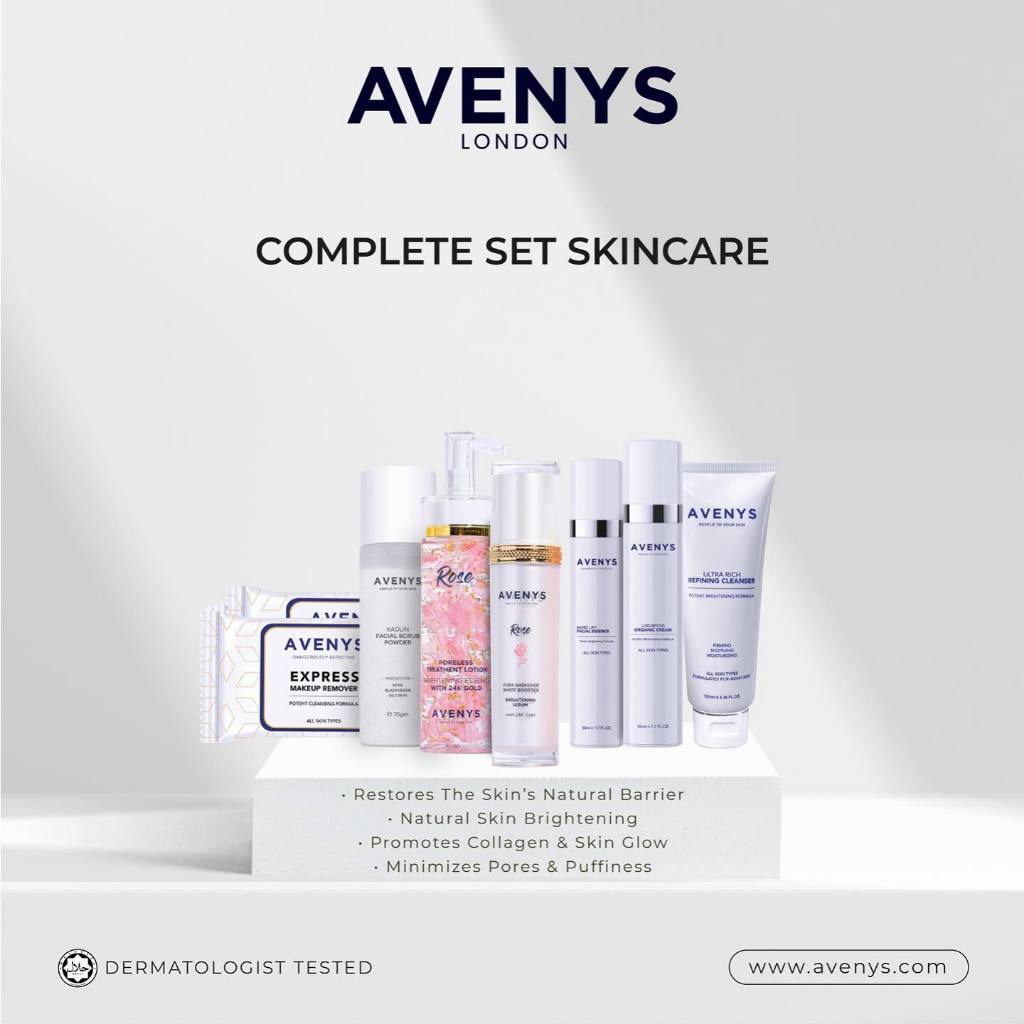 SET LENGKAP AVENYS 100% ORIGINAL FROM HQ (READY STOCK) Cleanser, Set ...