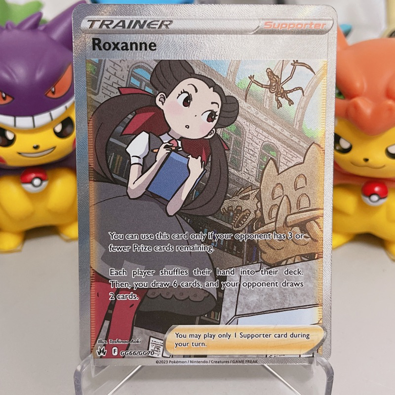 NM! Roxanne Full Art Ultra Rare GG66/GG70 [2023] PTCG POKEMON CARD English Version | Shopee Malaysia