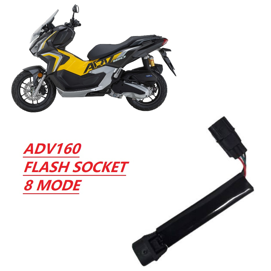 HONDA ADV150 ADV160 VARIO150 VARIO160 VARIO125 FLASH LIGHT SOCKET LAMPU ...