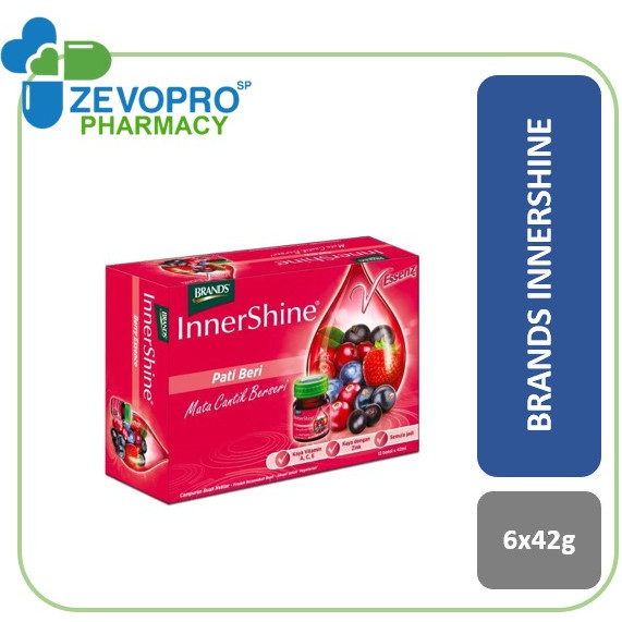 Brands Innershine 6 bottles x 42g [Rich in Vitamin C and E] | Shopee ...