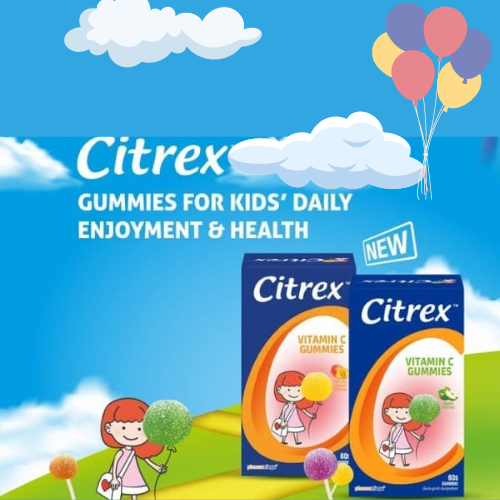 Citrex Multivitamin & Vitamin C Gummies 60s (Apple / Mango Yogurt ...