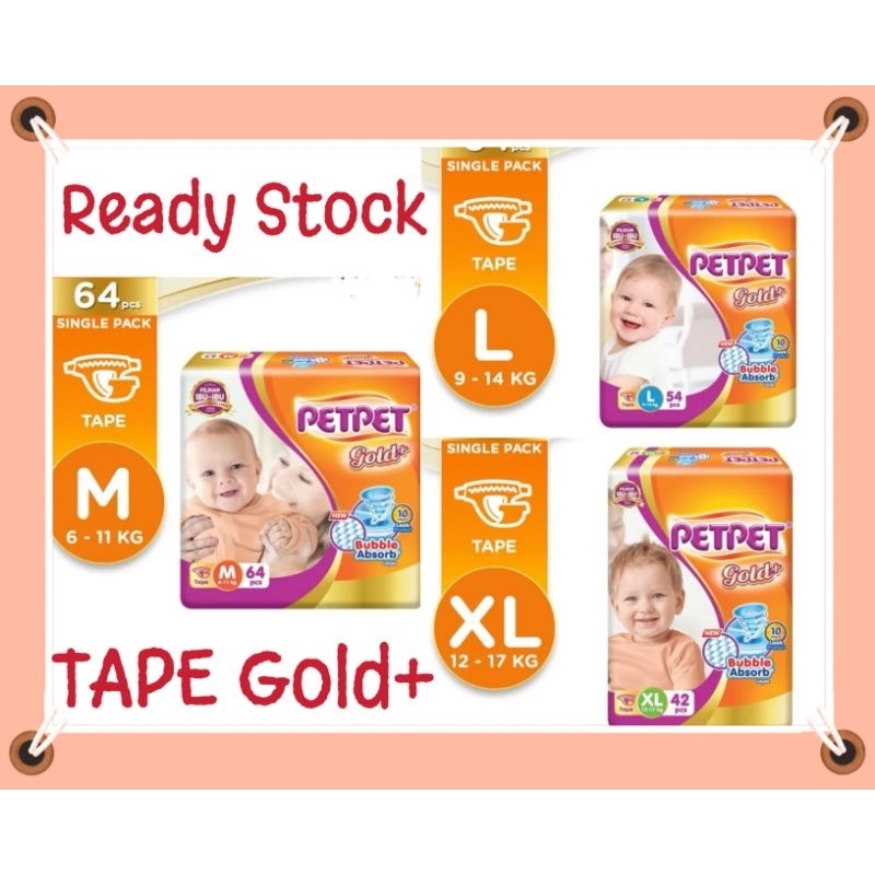 Petpet Tape GOLD+/ 🦄Unicorn Limited Edition | Shopee Malaysia