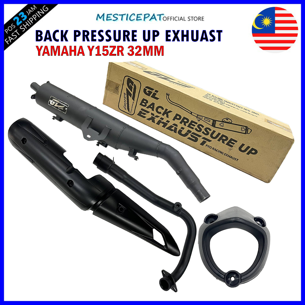 YAMAHA Y15ZR Y15 GL RACING BACK PRESSURE UP EXHUAST STD OPEN MUFFLER ...