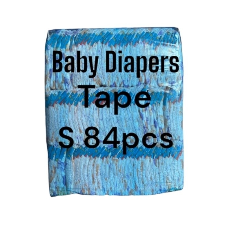 Baby Diapers Tape S 84 pcs Grade A | Shopee Malaysia