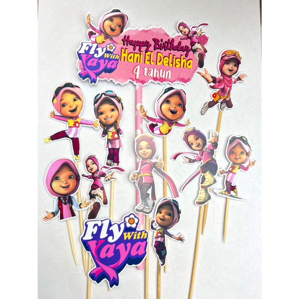 Yaya Boboboy Topper Cake | Shopee Malaysia