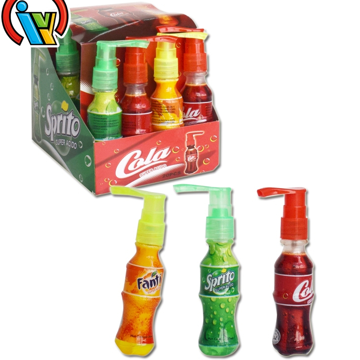 30 Pcs LATEST Cola Sprite Super Acido Spray Bottle Candy Bottle HALAL ...