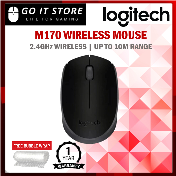 Logitech Wireless Mouse M170 with Compact Design, Up to 10m Range, Easy ...