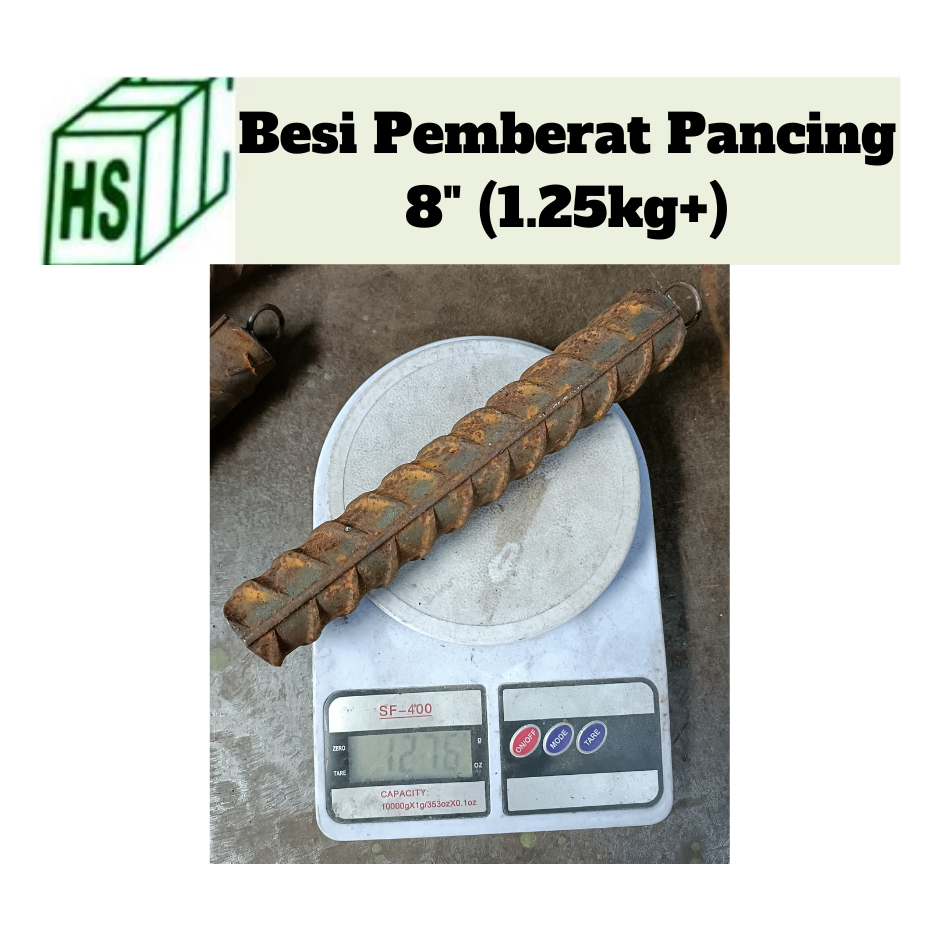 Besi Pemberat Pancing 3”/4”/5”/6”/7”/9”/ 1kg | Shopee Malaysia