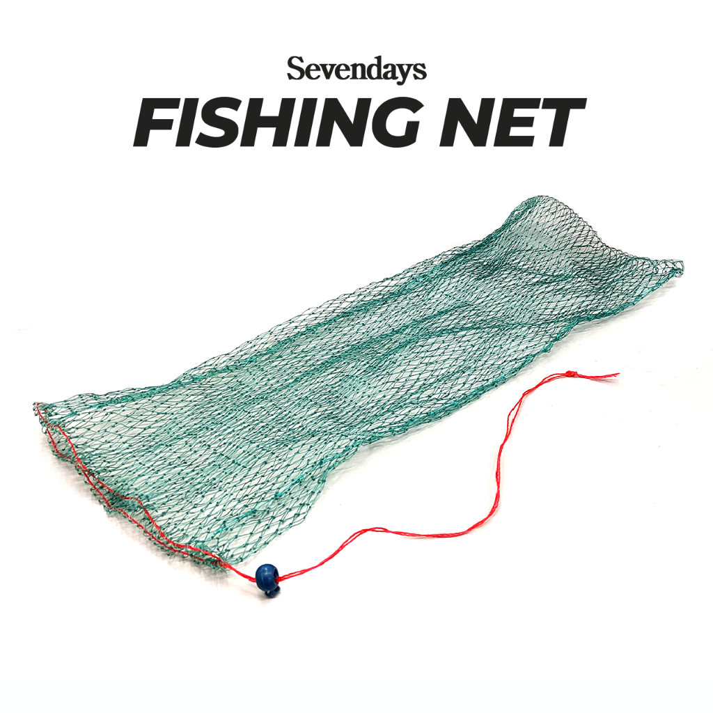 Fishing Net Poly Nylon Mesh Bag Jaring Pancing Karung Ikan Heavy Duty ...