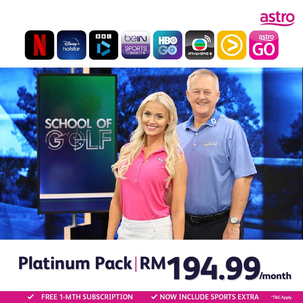 Astro Platinum Pack - all-inclusive TV Subscription Plan, Plug & Play ...