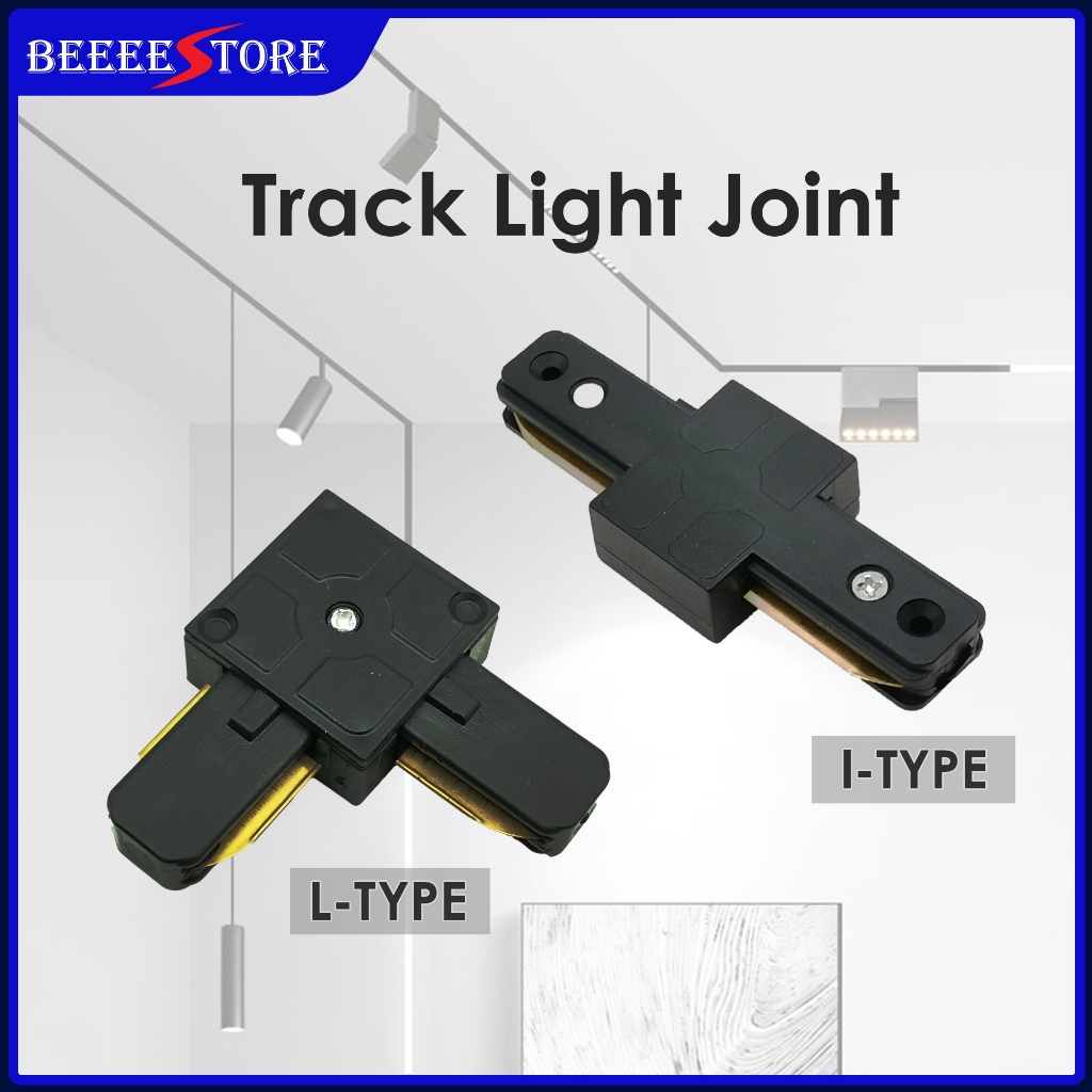 Track Light Joint Jointer I-Joint / L-Joint Track Connector Tracklight ...