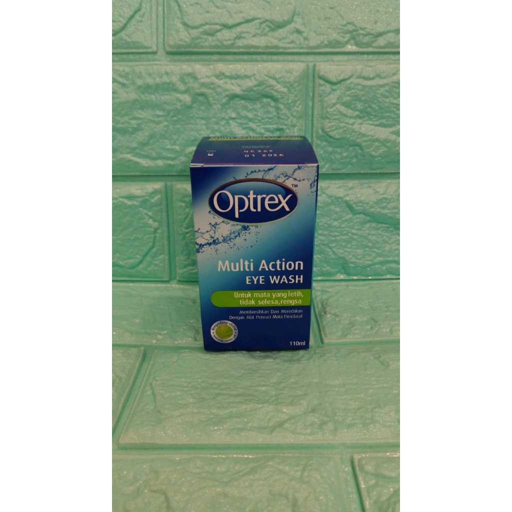 Optrex Multi Action Eye Wash 110mL | Shopee Malaysia