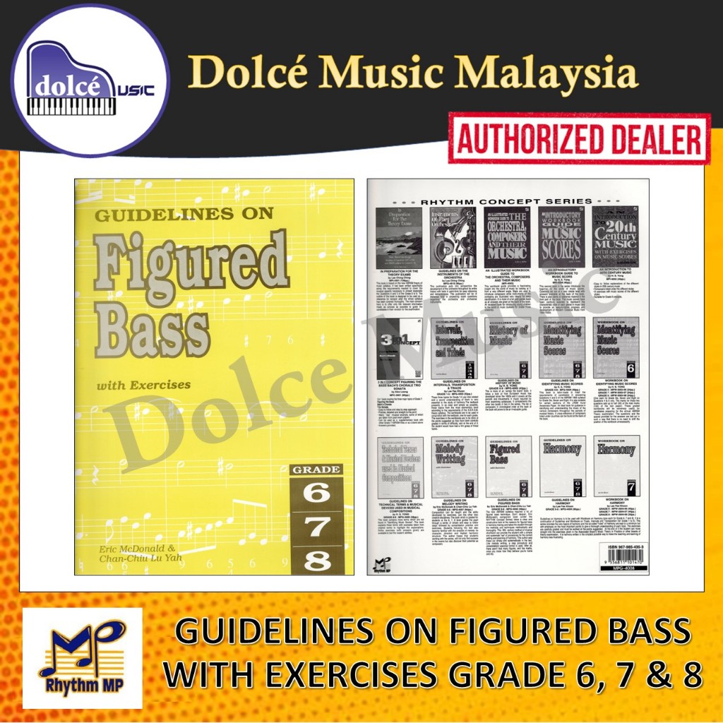 Rhythm MP - Guidelines on Figured Bass with Exercises Grade 6, 7 and 8 ...