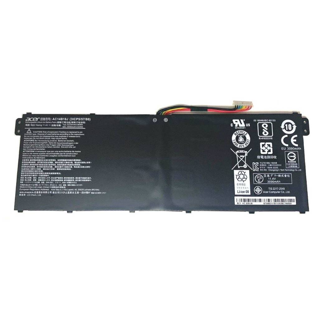 ORI Acer AC14B13J AC14B18J (3ICP5/57/80) battery for Acer Aspire 3 A315 ...