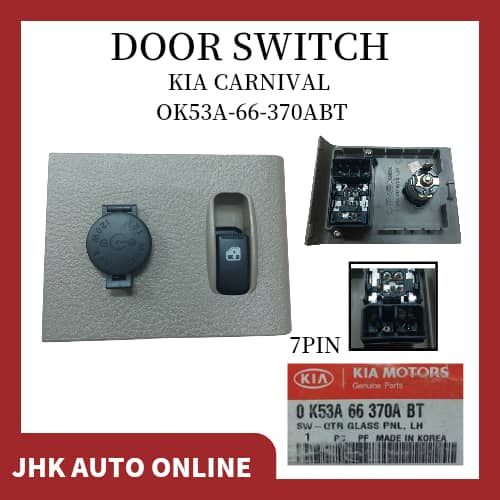 KIA CARNIVAL SWITCH POWER WINDOW PASSENGER SIZE ORIGINAL KIA OK53A-66 ...