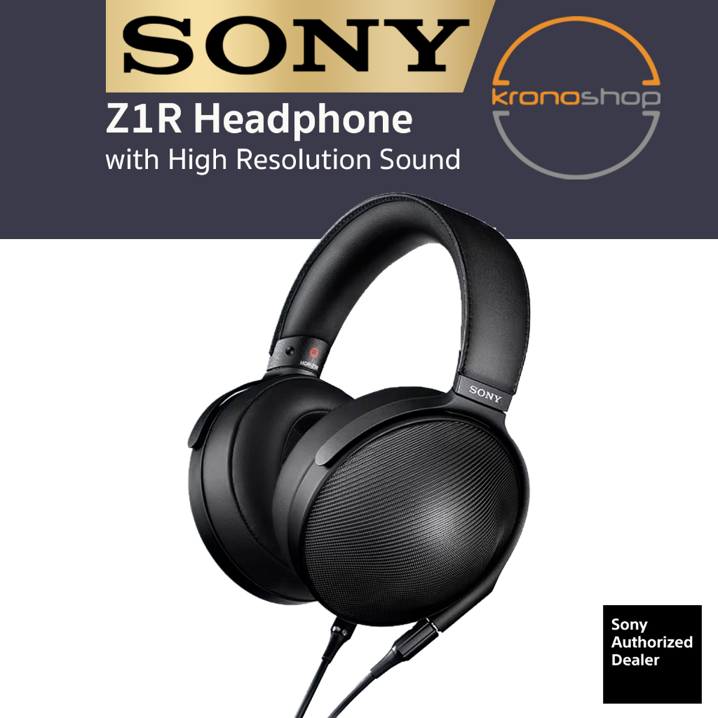 Sony Z1R Premium Headphones with High Resolution Audio MDR-Z1R MDRZ1R ...