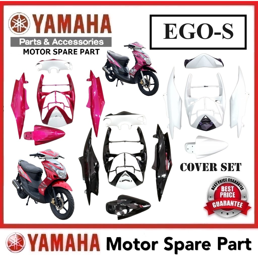YAMAHA EGO-S COVER SET 0 COVERSET BODYCOVER BODY COVER SHOOT SHOT SUIT ...