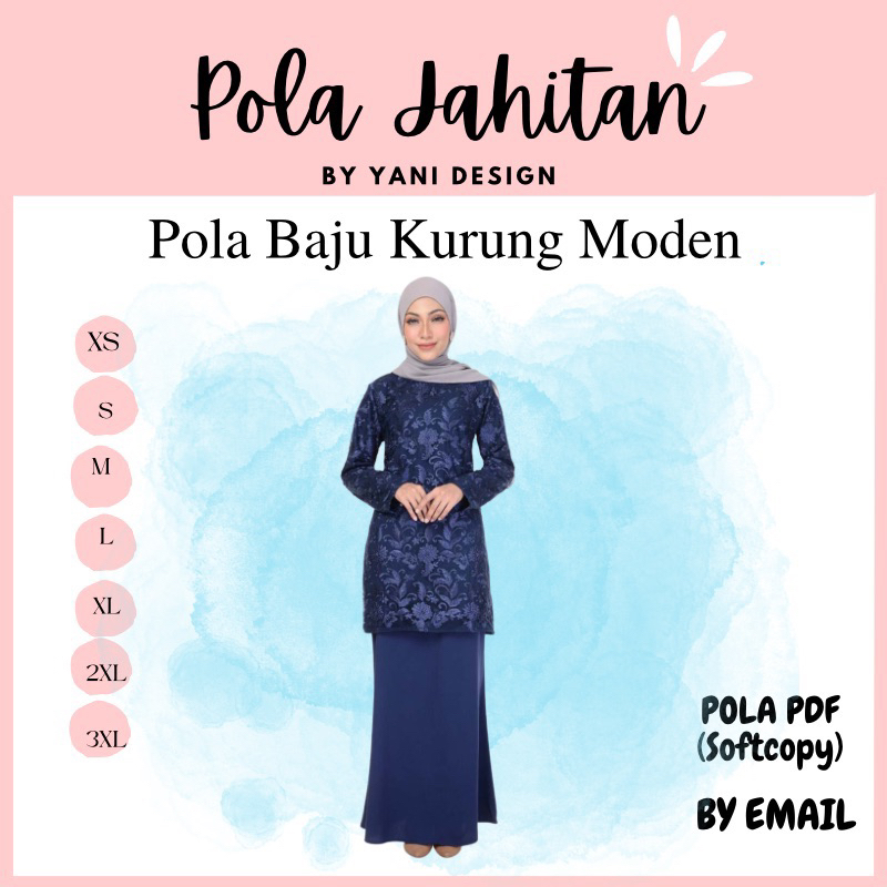 Pola Baju Kurung Moden | Shopee Malaysia