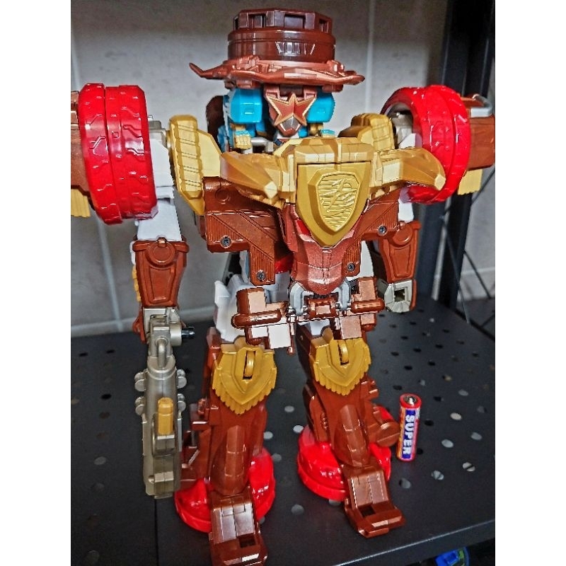 BANDAI 2015 DX BISON KING BULL RIDER MEGAZORD SHURIKEN SENTAI NINNINGER ...