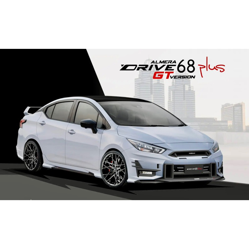 Nissan Almera 2024 2025 2026 Drive 68 PLUS GT bodykit body kit front ...