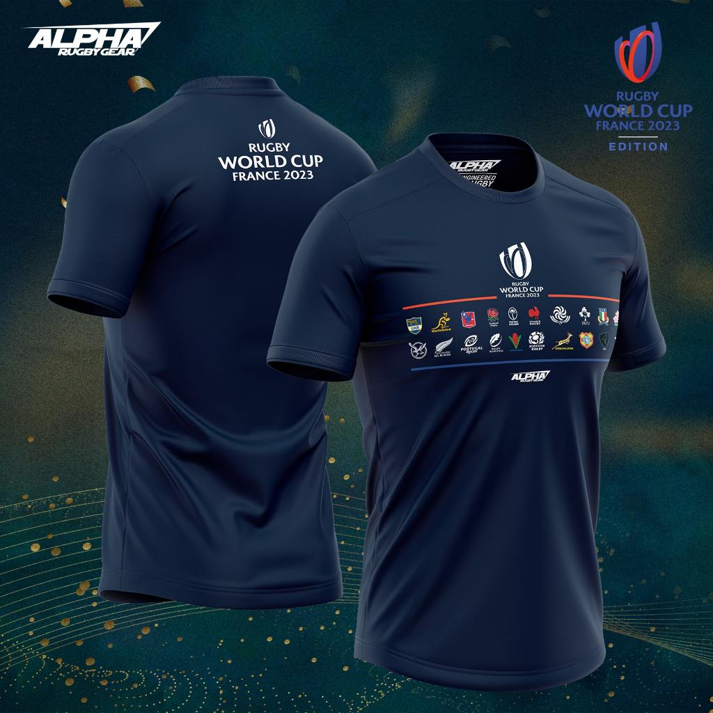 Champions (Navy) // Rugby World Cup 2023 Commemorative Shirt | Shopee ...