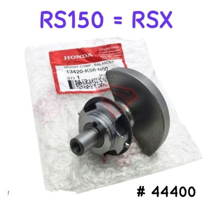 HONDA RS150 RSX RS150R ENGINE BALANCER WEIGHT 100% ORIGINAL HONDA ...