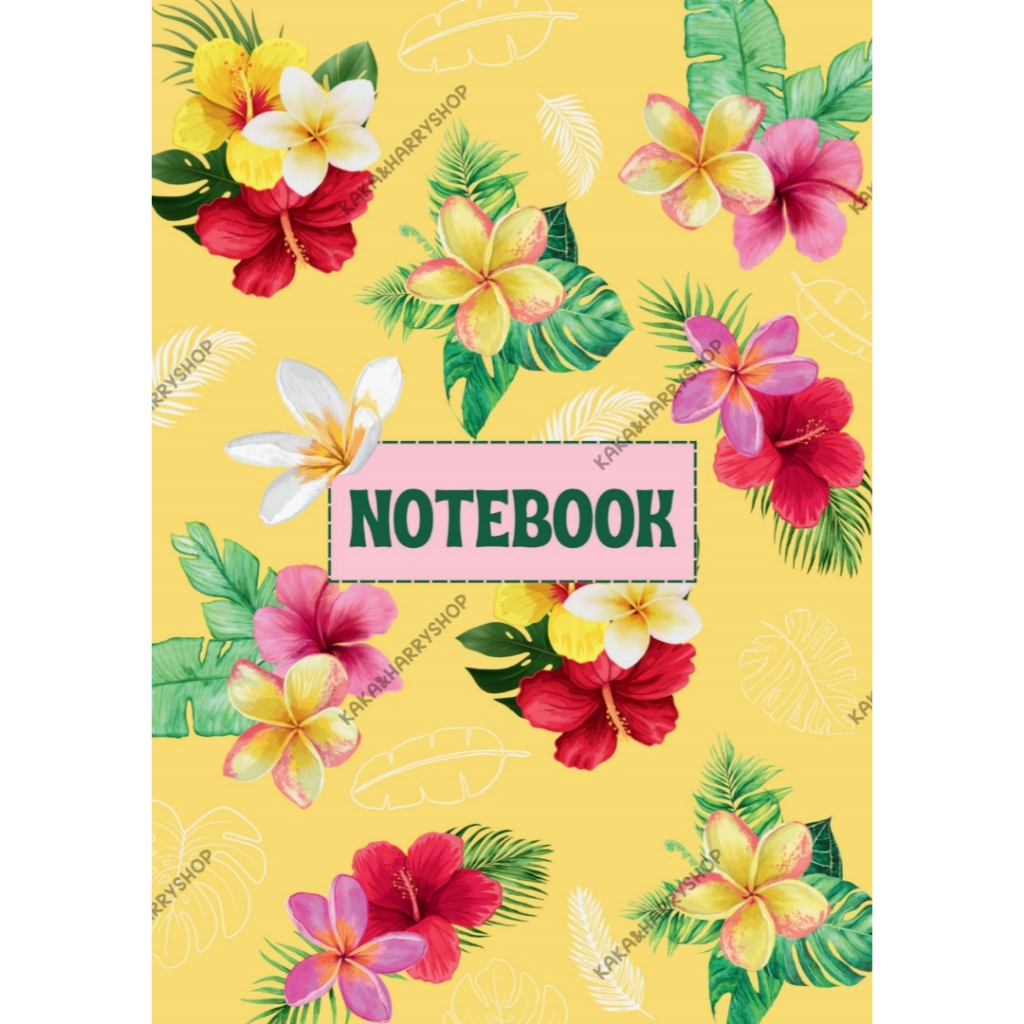 TROPICAL FLOWERS NOTEBOOK PRINTABLE PDF | Shopee Malaysia
