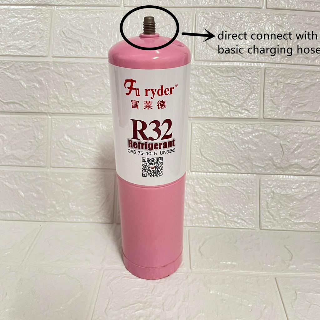 gas bottle airconditioner / refrigerator cooling gas refrigerant r32 r410a r22 r134a r600 ...