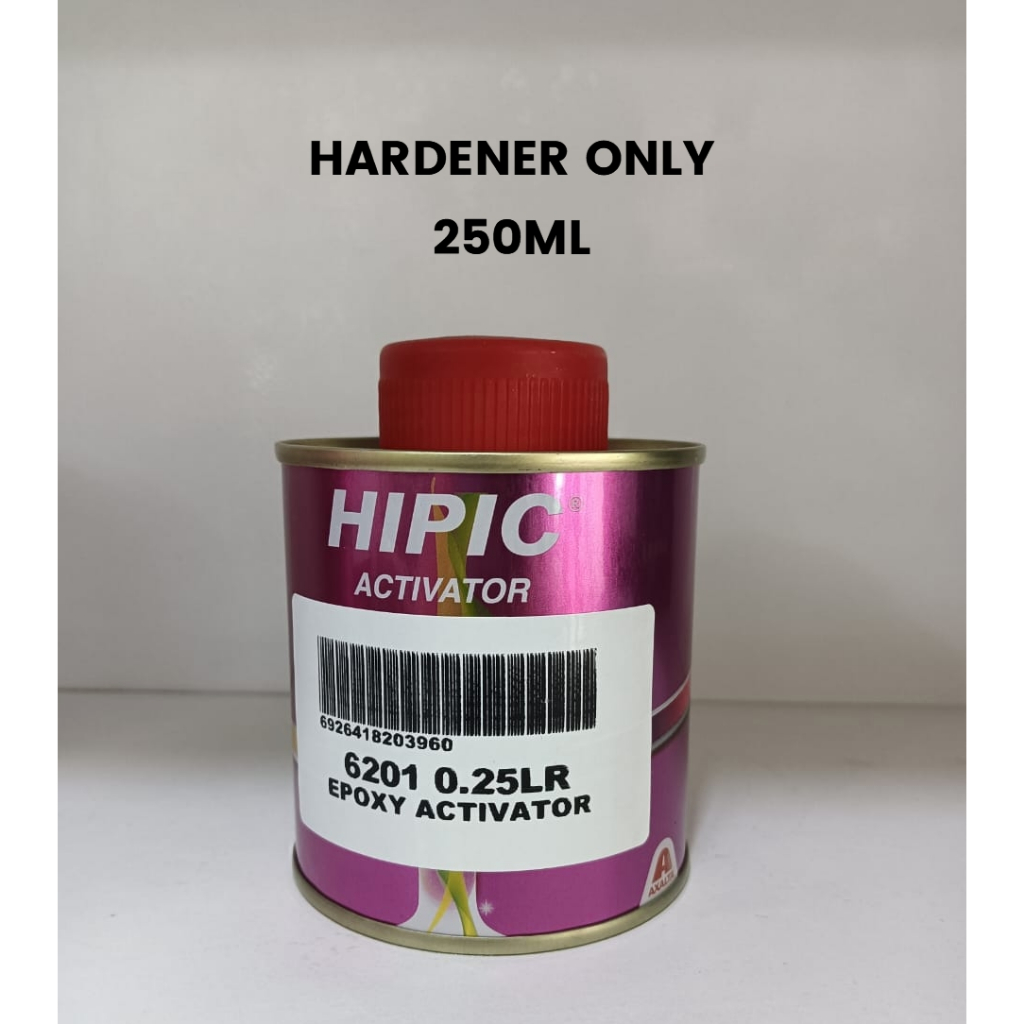 HIPIC 6206 2K Epoxy Primer 4:1 1Liter & Activator 250ML/UNDERCOAT BESI ...