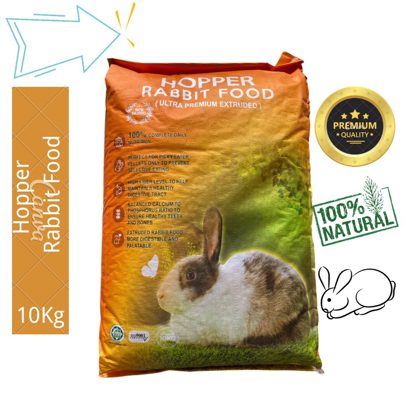 Hopper Rabbit Food 10Kg | Shopee Malaysia