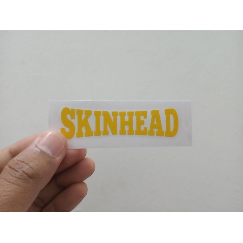 Sticker Skinhead ( Sticker Cutting / Outdoor ) | Shopee Malaysia