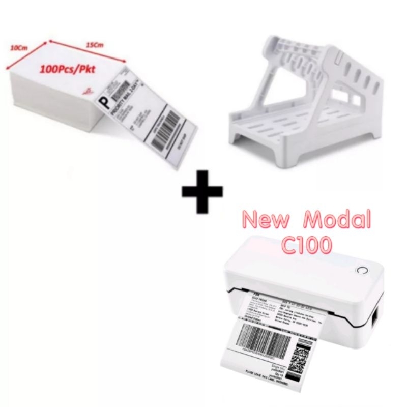 C100/D520 Waybill Printer * Thermal Printer A6 * USB+Bluetooth Android ...