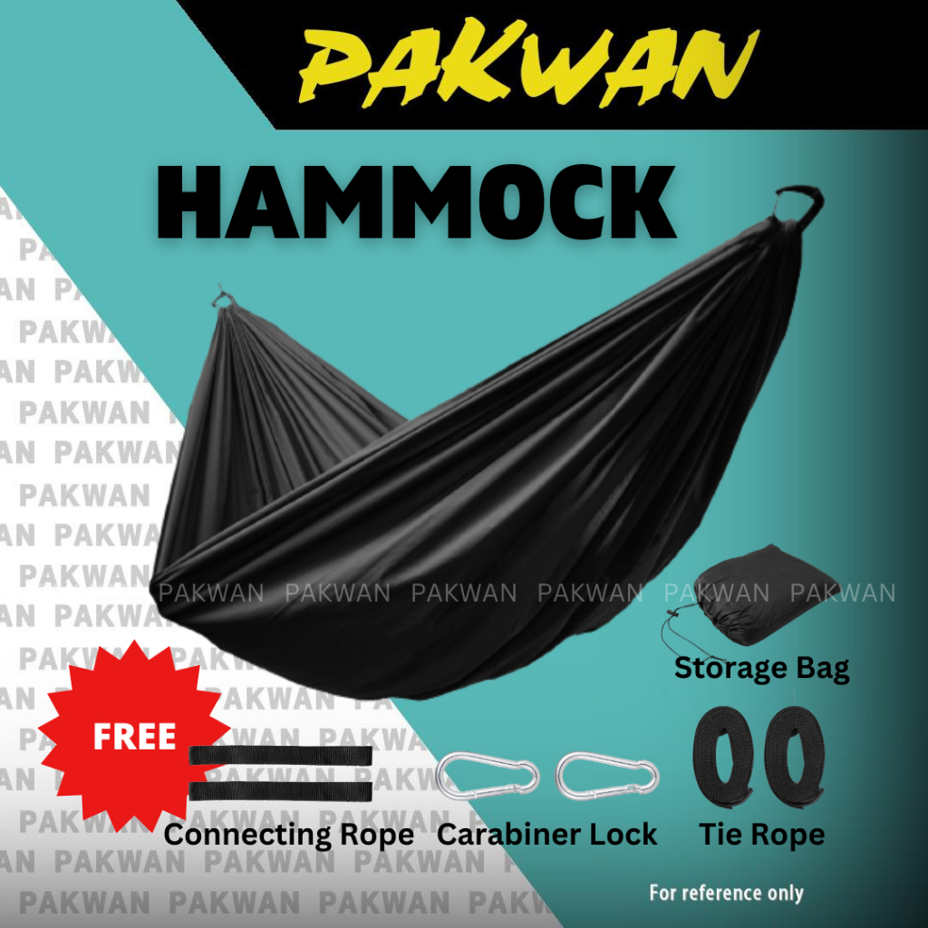 Hammok Gantung Hammock lightweight swing hammock buaian gantung besar ...
