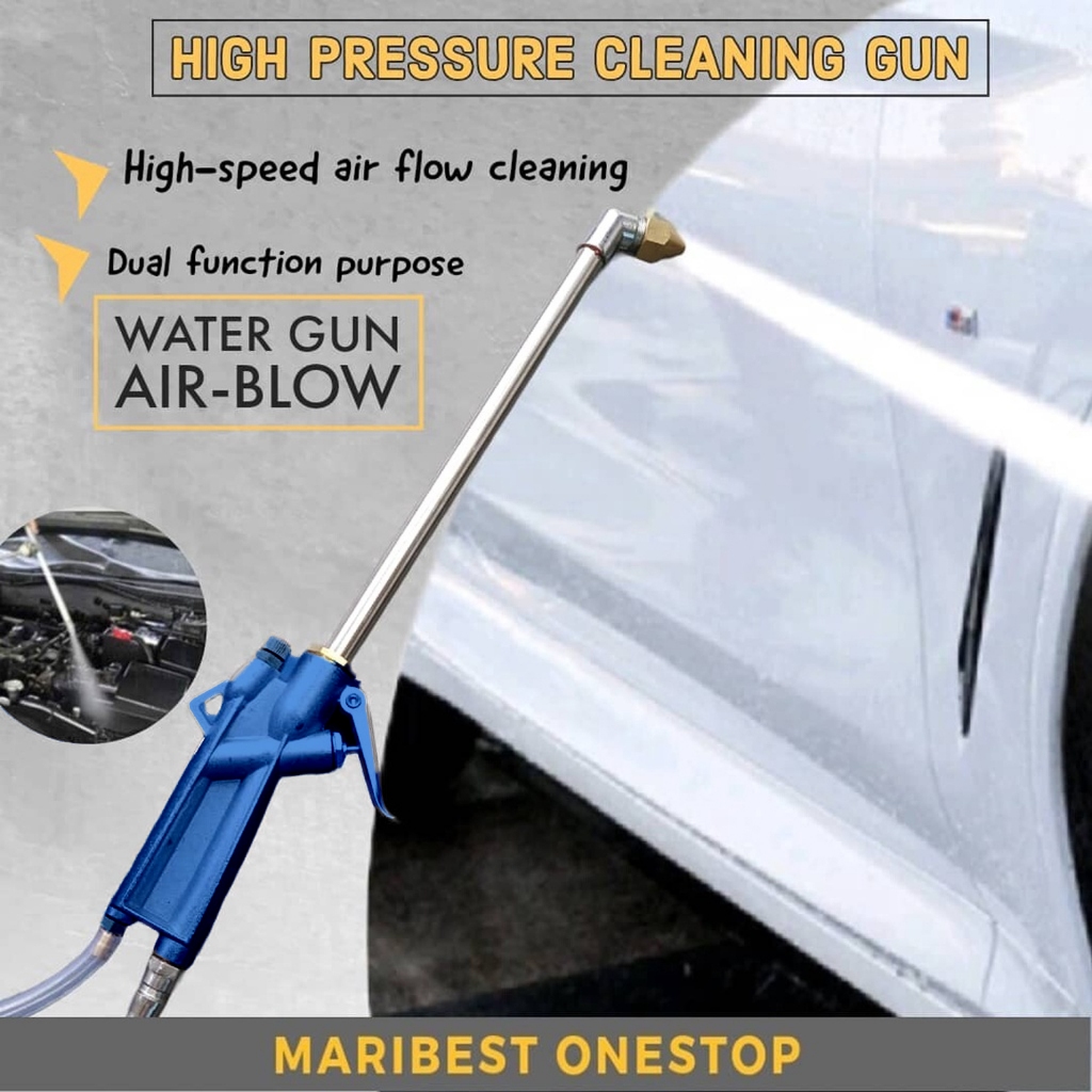 2in1 Pneumatic Dual Purpose Water and Air Blow Cleaning Tool High ...