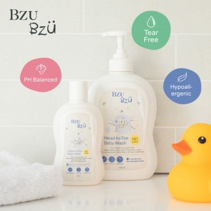 BZU BZU - Head to Toe Baby Wash (200ml / 600ml) | Shopee Malaysia