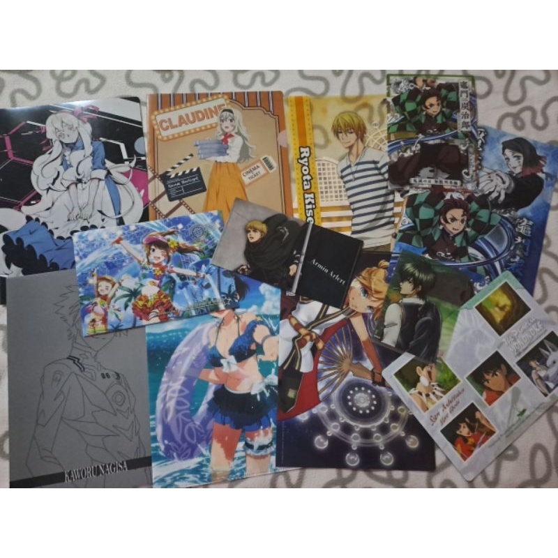 (Take all) Anime Clear Files Vocaloid, Idolmaster, Gintama, Attack on ...