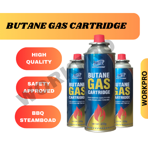 Butane Gas / Cartridge Portable / Dapur Gas Tin / Gas Refill | Shopee ...