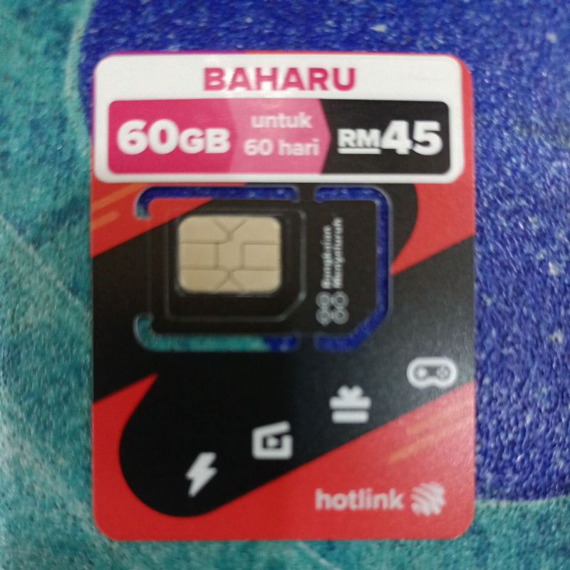 maxis Internet sim card 60gb +20 YouTube untuk 60 hari | Shopee Malaysia