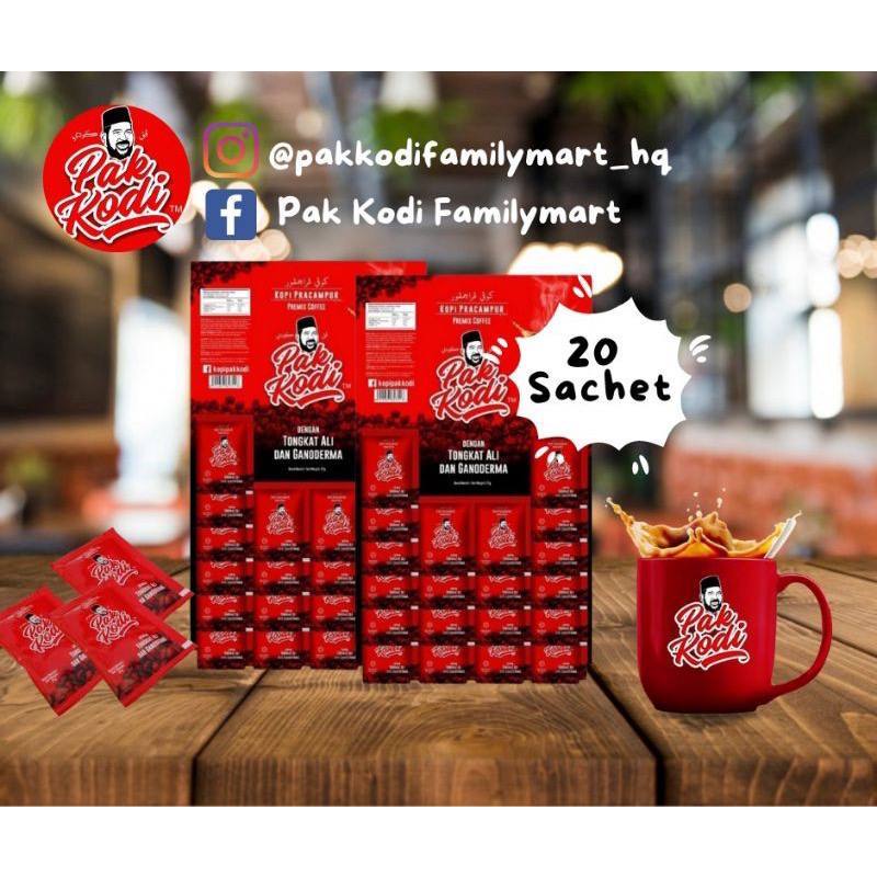 Kopi Pak Kodi Papan HQ (20 Sachet) | Shopee Malaysia