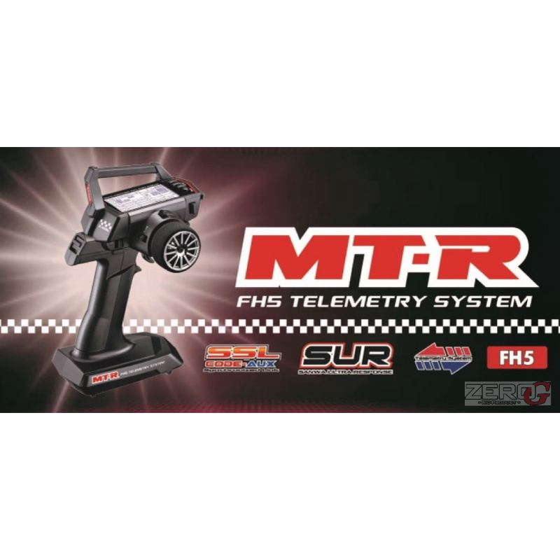 SANWA MT-R MTR FH5 4-CHANNEL 2.4GHZ RADIO SYSTEM W/RX-493I RECEIVER 1/8 1/10 1/12 Rc Car Boat ...