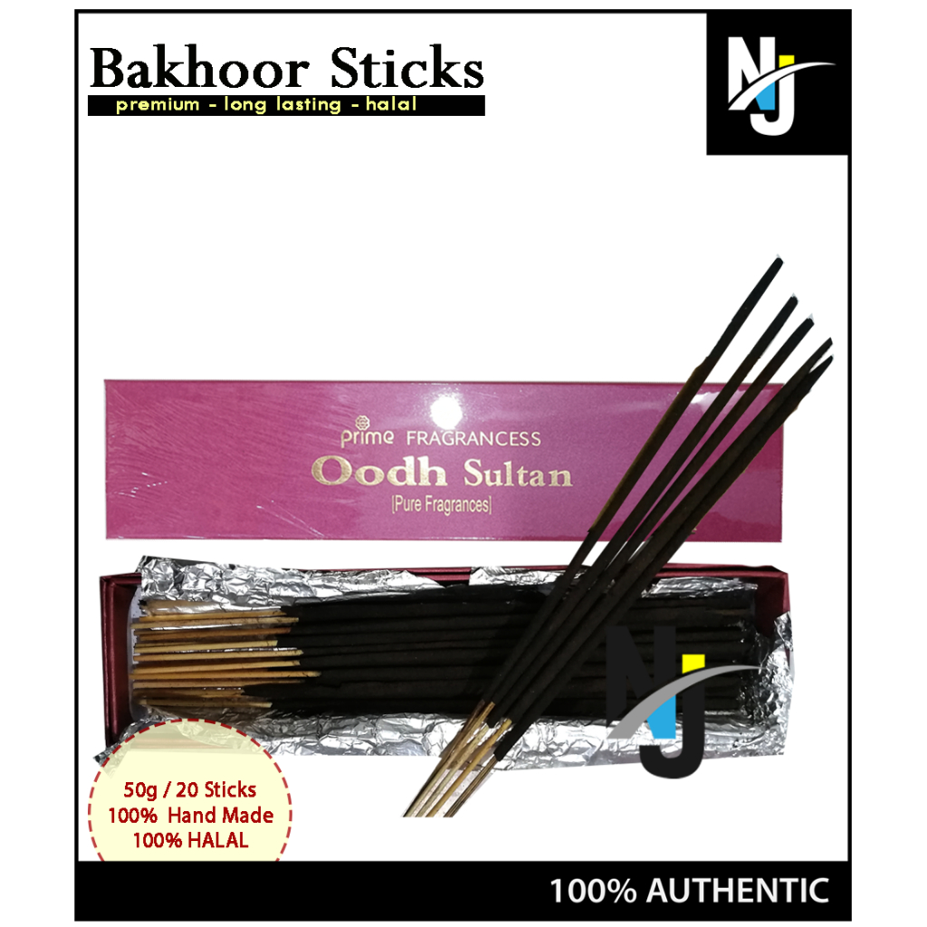 OUDH SULTAN/OODH SULTAN | PRIME FRAGRANCESS INCENSE STICKS 50G (1BOX 20 ...