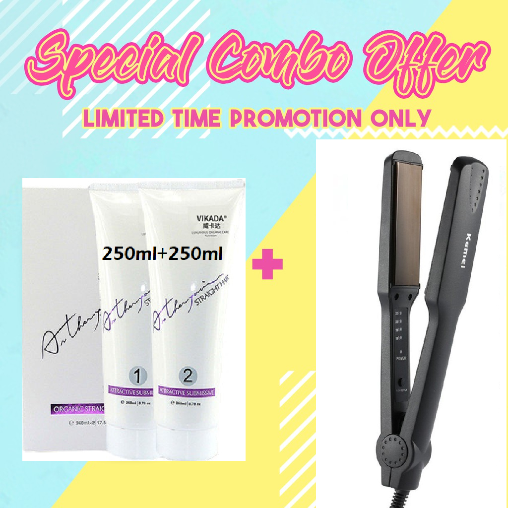 Set Lengkap Ubat Krim Lurus Rambut -Hair Rebonding berina hair care ...