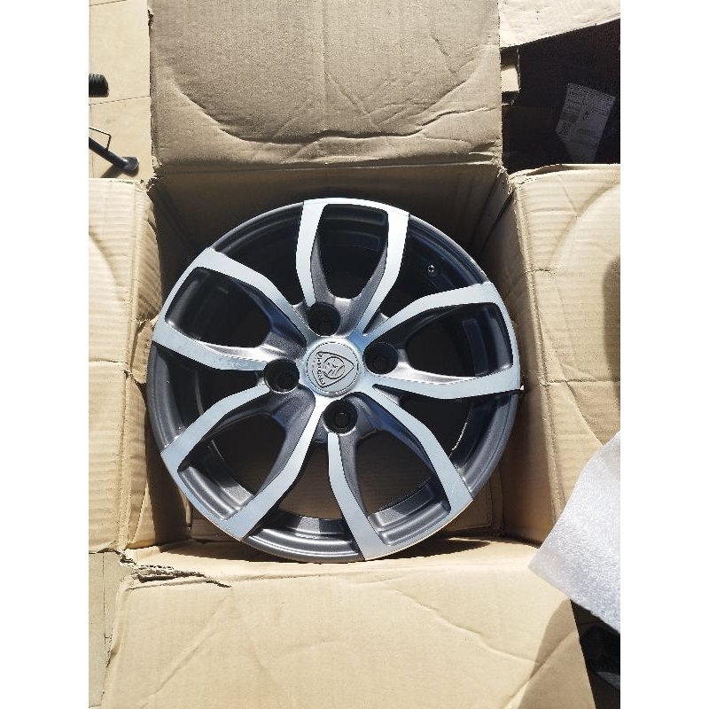 Proton Iriz Original Sport Rim 15 inci | Shopee Malaysia
