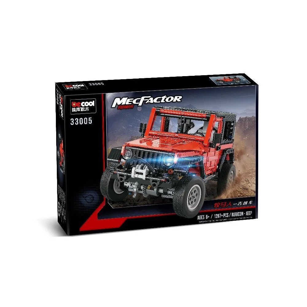Decool 33005 Technic Jeep Wrangler - MOC-8863 | Shopee Malaysia